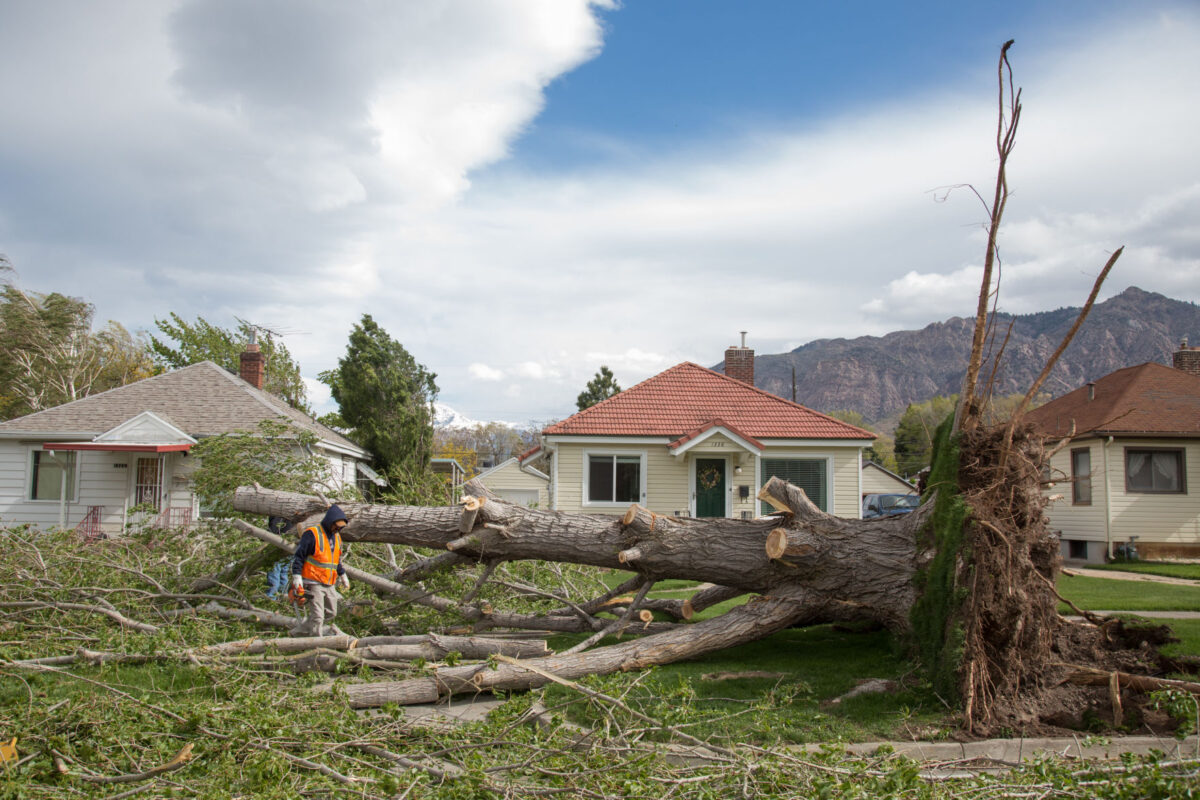 Wind storm causes power outages and damage in Northern Utah | News ...